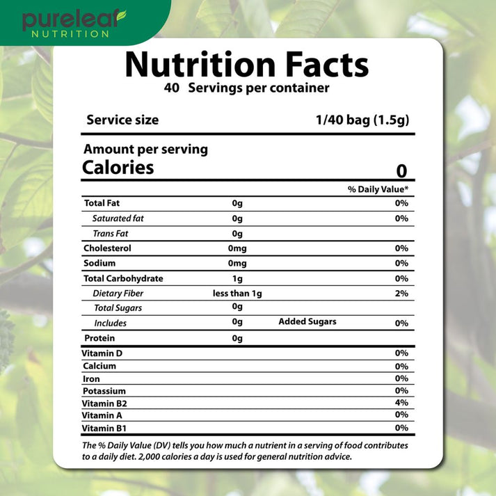 Buy Organic Soursop Leaves Tea Bags | PureLeaf Nutrition